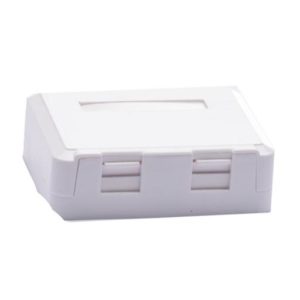 2 Port Surface Mount Box - PC Clinic Ltd