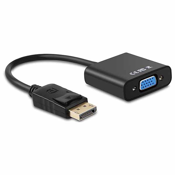 Display Port to VGA Adapter Female (Imexx) - PC Clinic Ltd