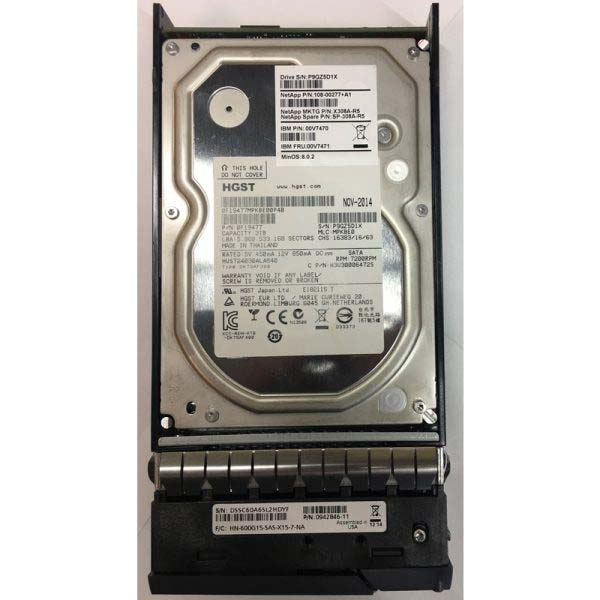 3TB HGST 7200 RPM SATA Enterprise Hard Drive With SAS Interface (3.5 ...