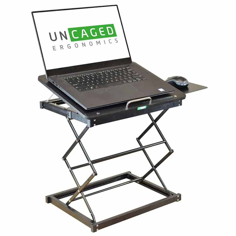 CD4 Ergonomic Laptop Stand and Standing Desk - PC Clinic Ltd