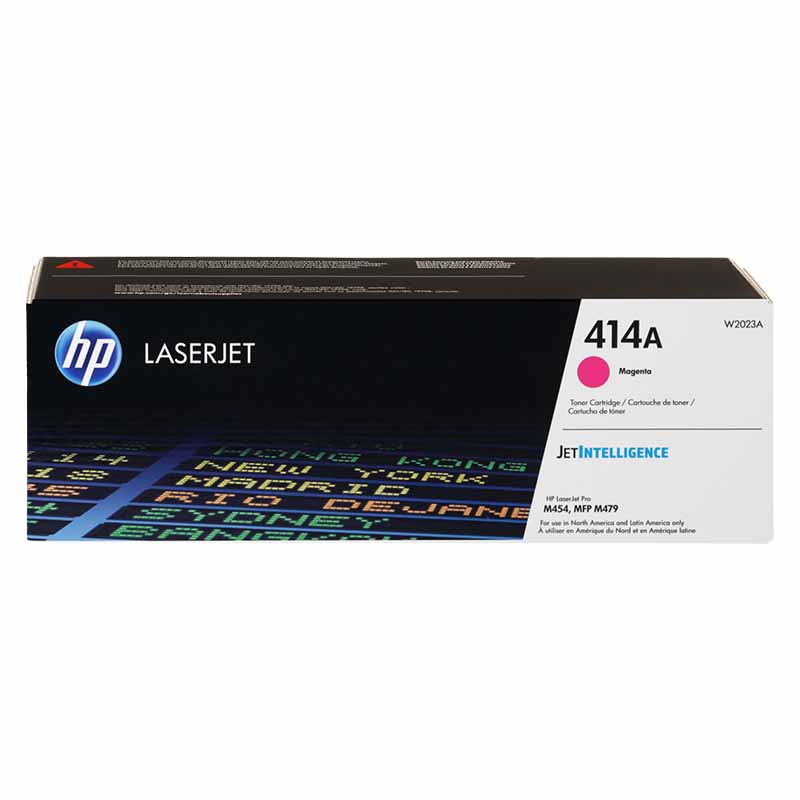 HP 414A Magenta Original LaserJet Toner Cartridge (W2023A) - PC Clinic Ltd