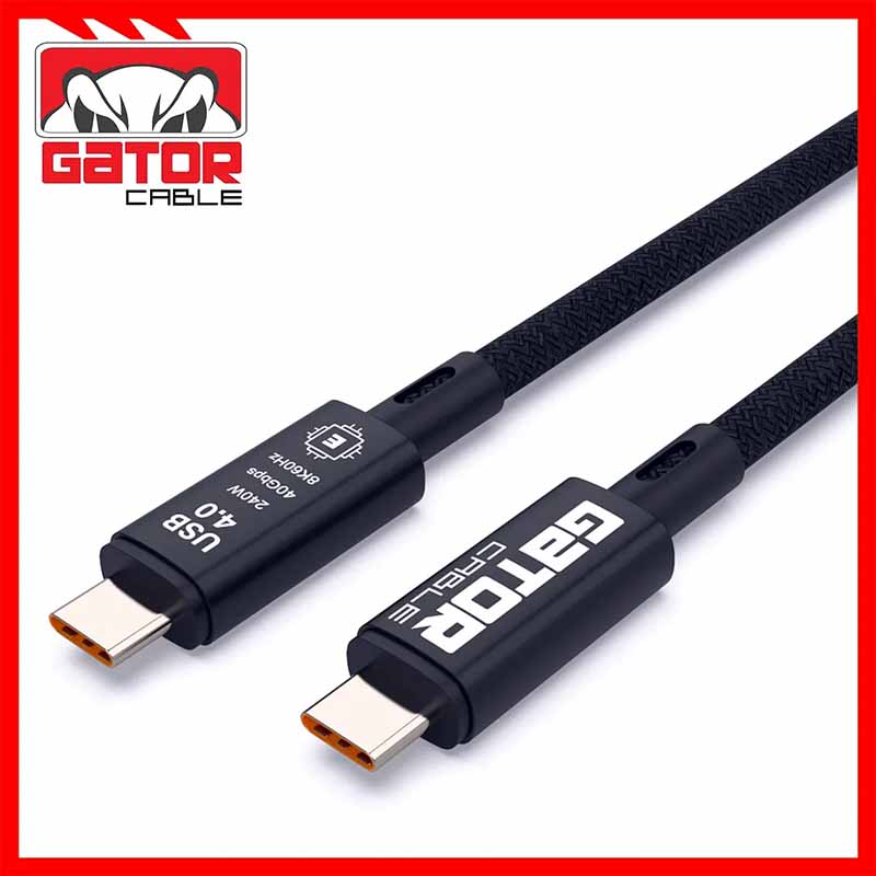 Gator Cable Thunderbolt 4 Hyper Speed Cable USB-C to USB-C - PC Clinic Ltd