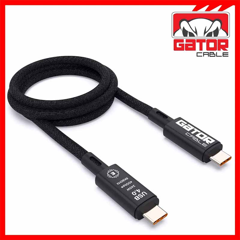 Gator Cable Thunderbolt 4 Hyper Speed Cable USB-C to USB-C - PC Clinic Ltd